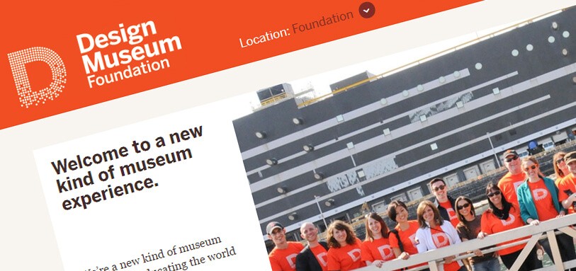 Design Museum Foundation – Boston Freelance Web Designer