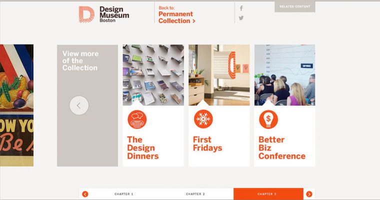 Design Museum Foundation – Boston Freelance Web Designer