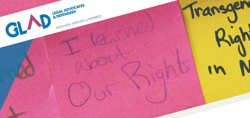 GLAD.org – Boston Freelance Web Designer